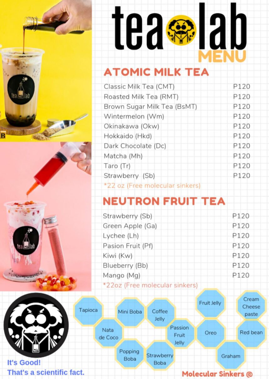 Manila’s Newest Milk Tea Store with a Unique Twist!