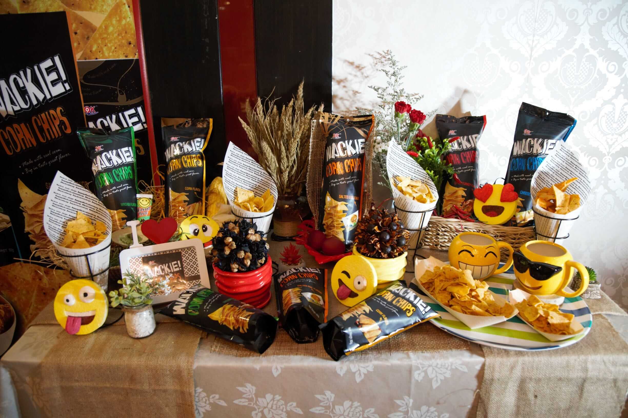 Wackie Corn Chips and Harry Chocolate Bars - Iconic MNL