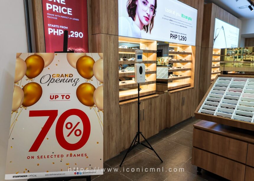 Starfinder Optical opens new branch in Robinsons Galleria - Iconic MNL