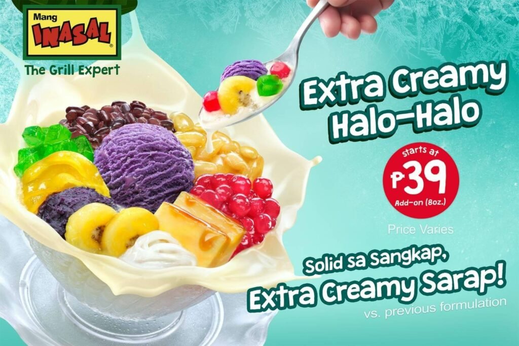 Celebrate "summer sarap" with Mang Inasal Extra Creamy Halo-Halo ...