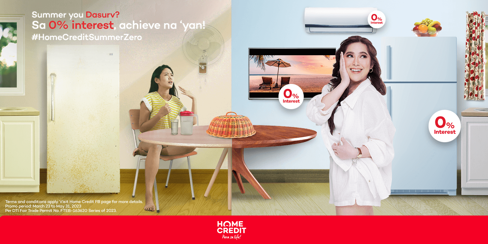 Seize the Summer You Dasurv with 0% interest on select items through ...