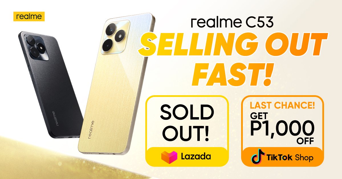 realme C53 proves to be a Champion in the entry-segment - Iconic MNL