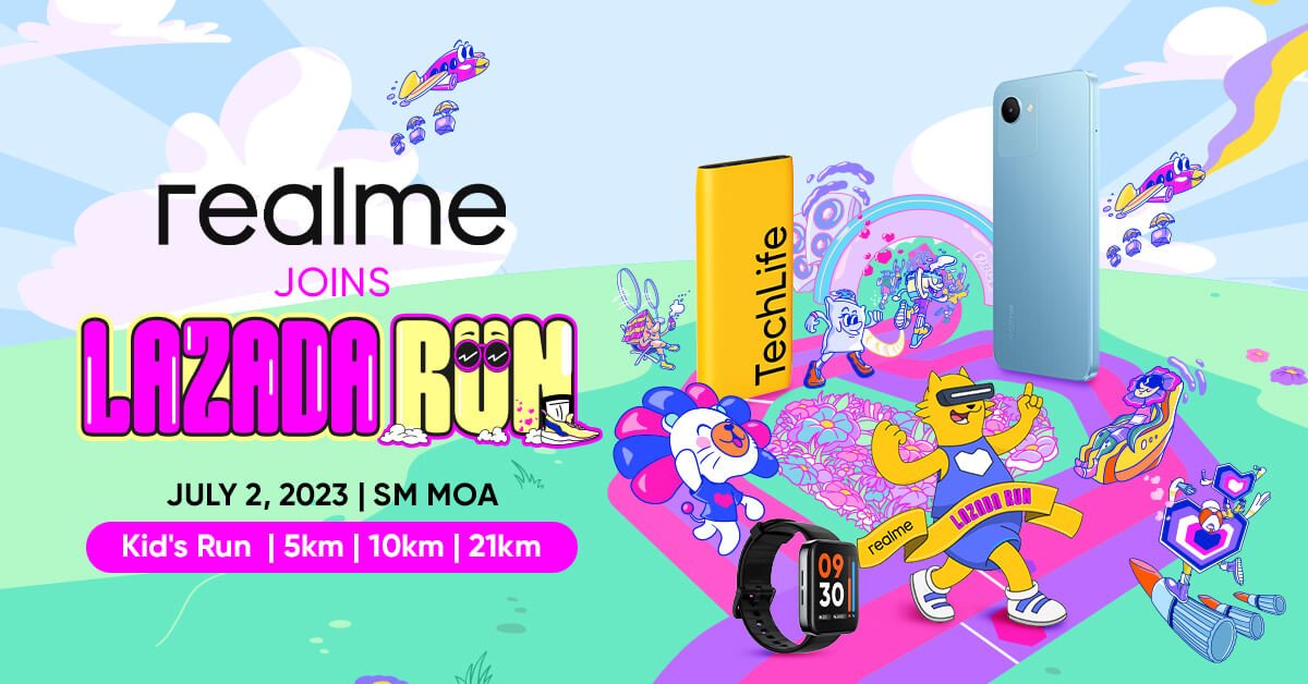 realme Joins Lazada Run to Empower Consumers in their ‘Fitness to Life ...
