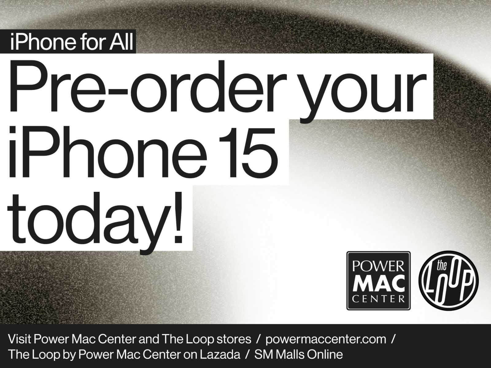 Power Mac Center starts pre-orders for iPhone 15 - Iconic MNL