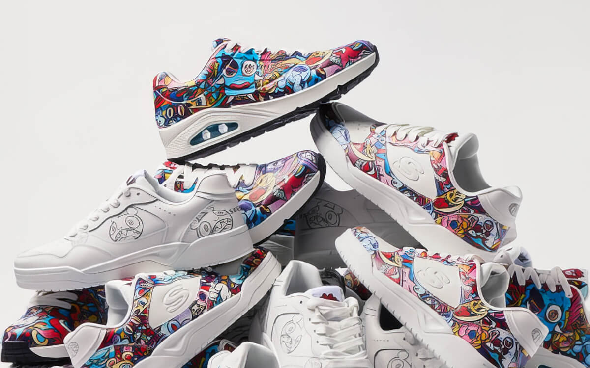 Skechers x Vexx: A New Footwear Collection Merging Art and Fashion ...
