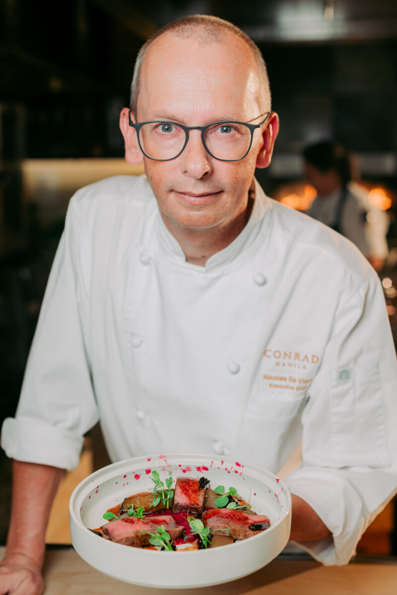 Conrad Manila Welcomes Chef Nicolas De Visch as Executive Chef - Iconic MNL