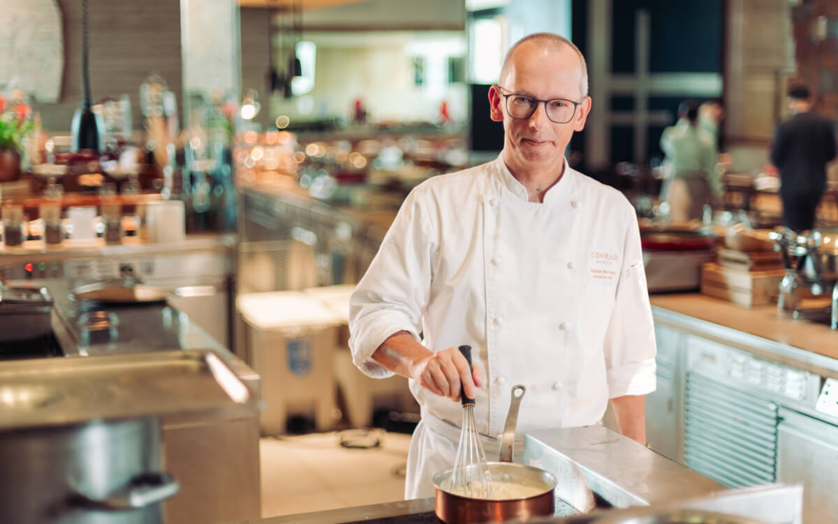 Conrad Manila Welcomes Chef Nicolas De Visch as Executive Chef - Iconic MNL