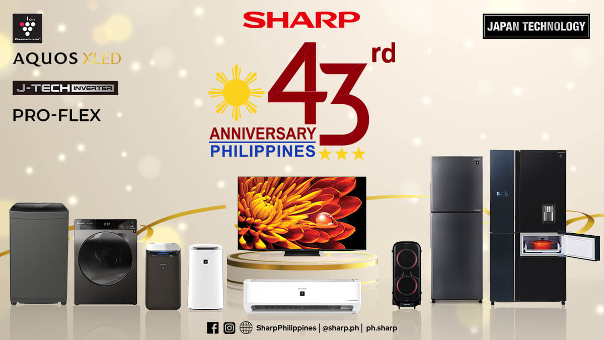 We are Strong: Sharp Philippines Celebrates 43rd Anniversary - Iconic MNL