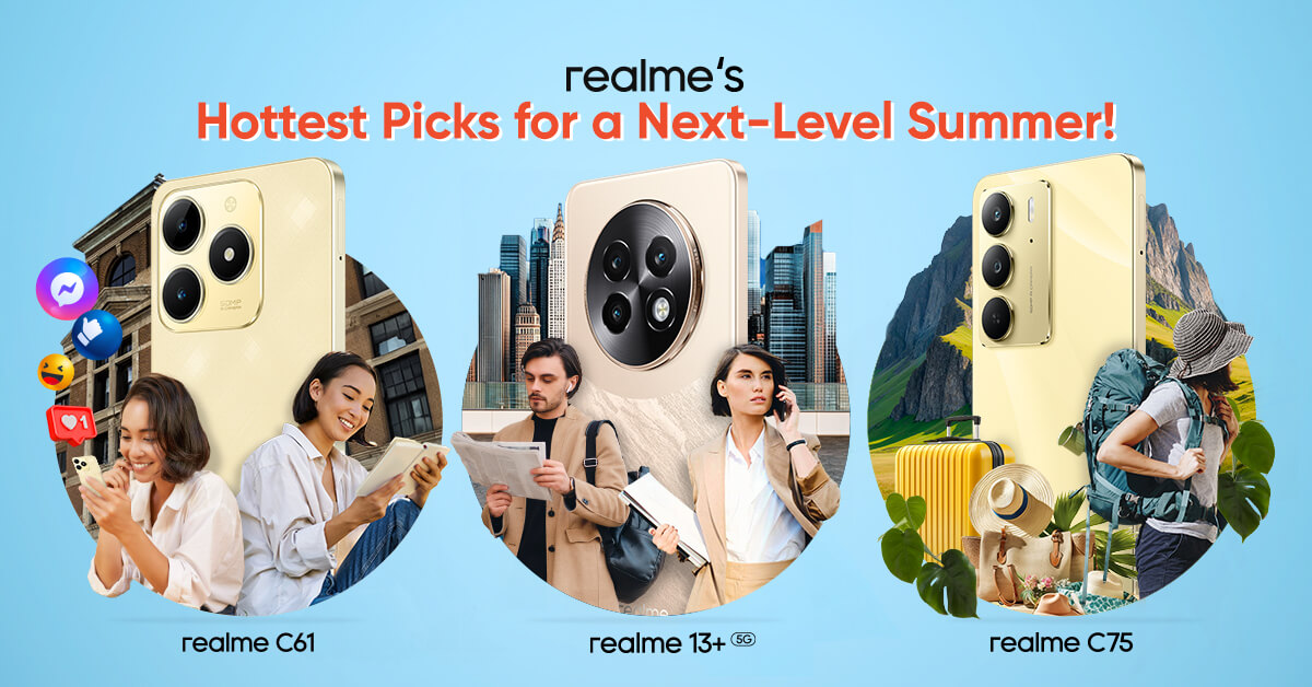 realme’s Hottest Picks for a Next-Level Summer - Iconic MNL