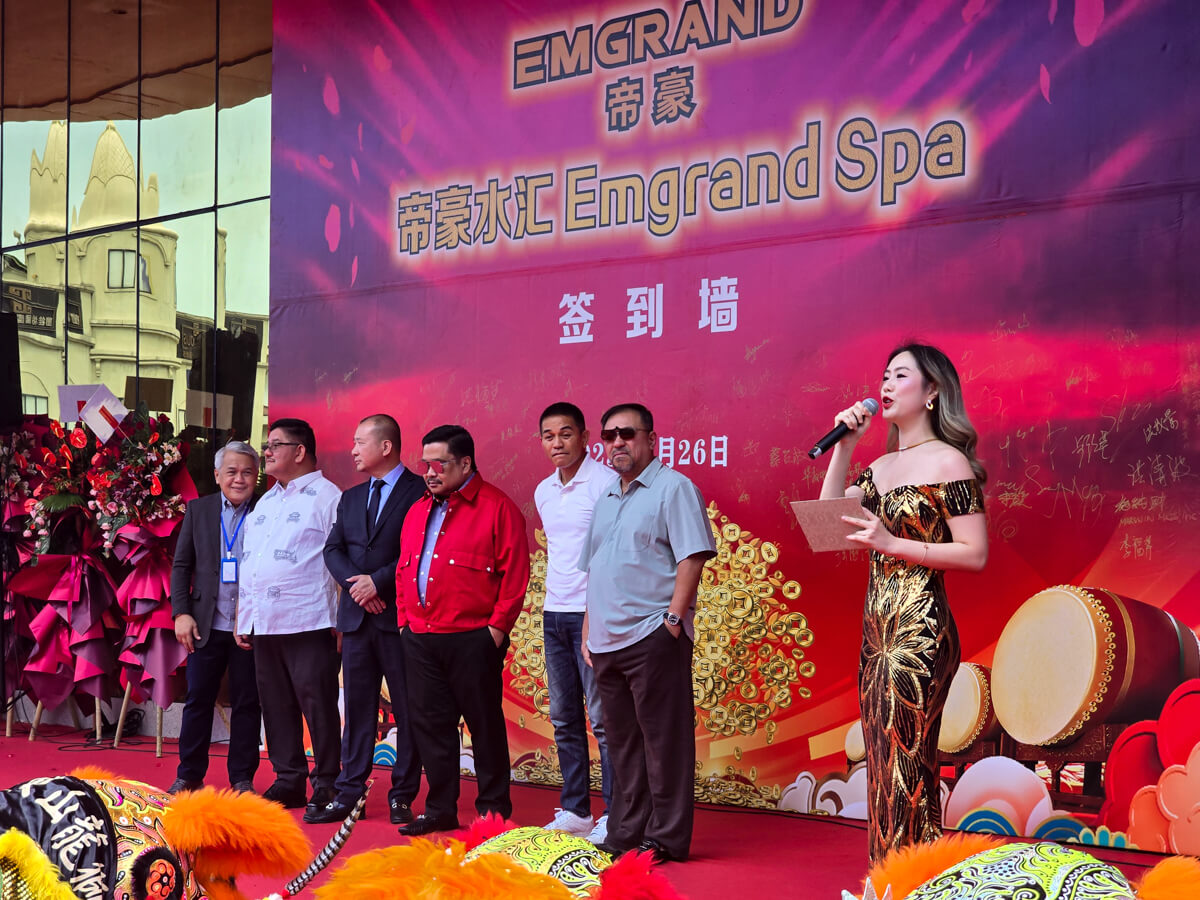 Emgrand Spa Manila Officially Opens with Grand Celebration - Iconic MNL