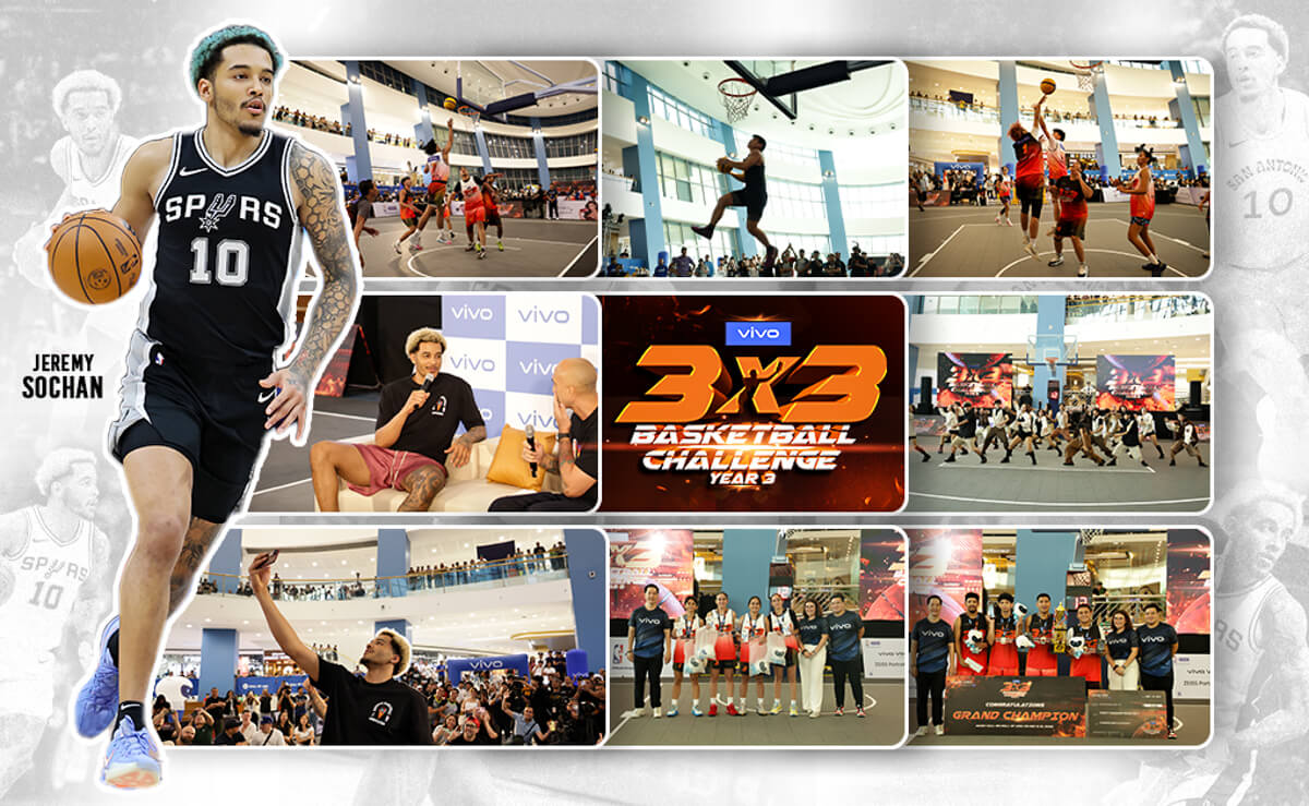 Spurs' Jeremy Sochan supercharged vivo's 3x3 Basketball Challenge Year ...