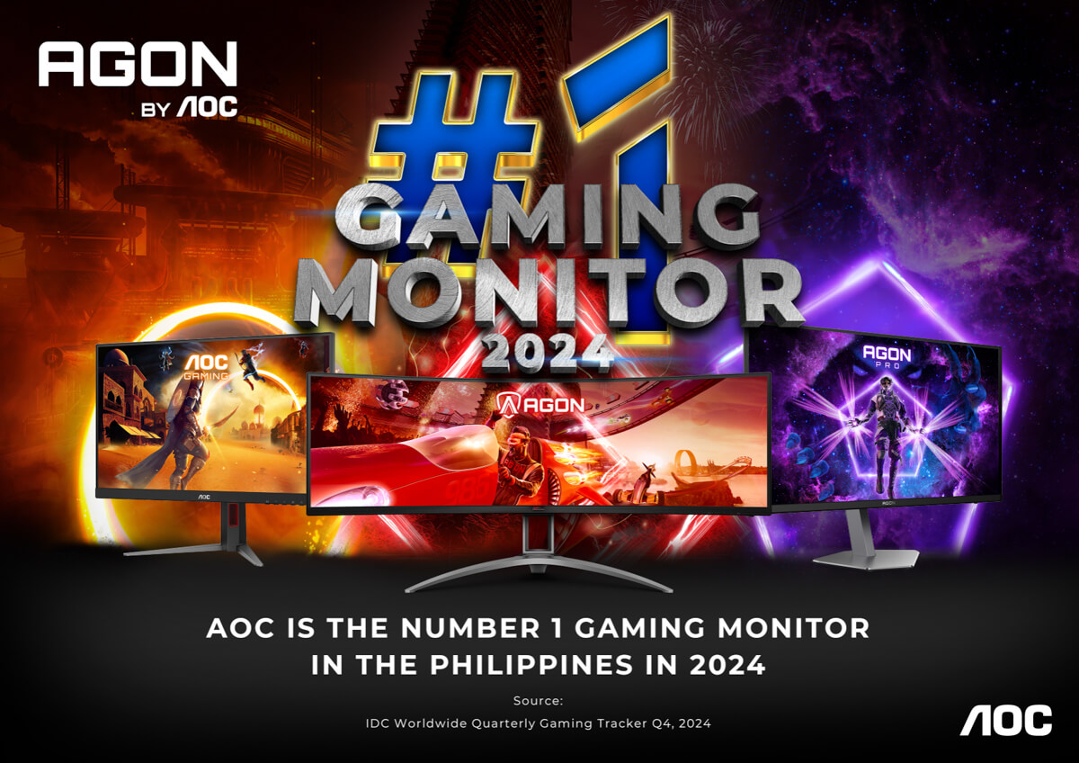 AOC Monitors Dominates 2024 as the Number 1 Gaming Monitor in the ...