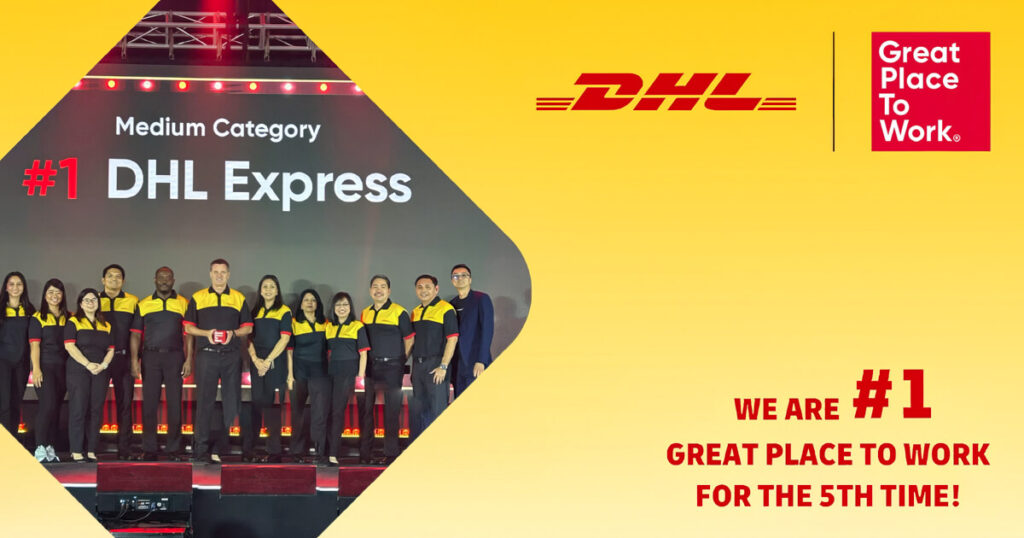 DHL Express Named Great Place to Work in the Philippines for 5th Year ...