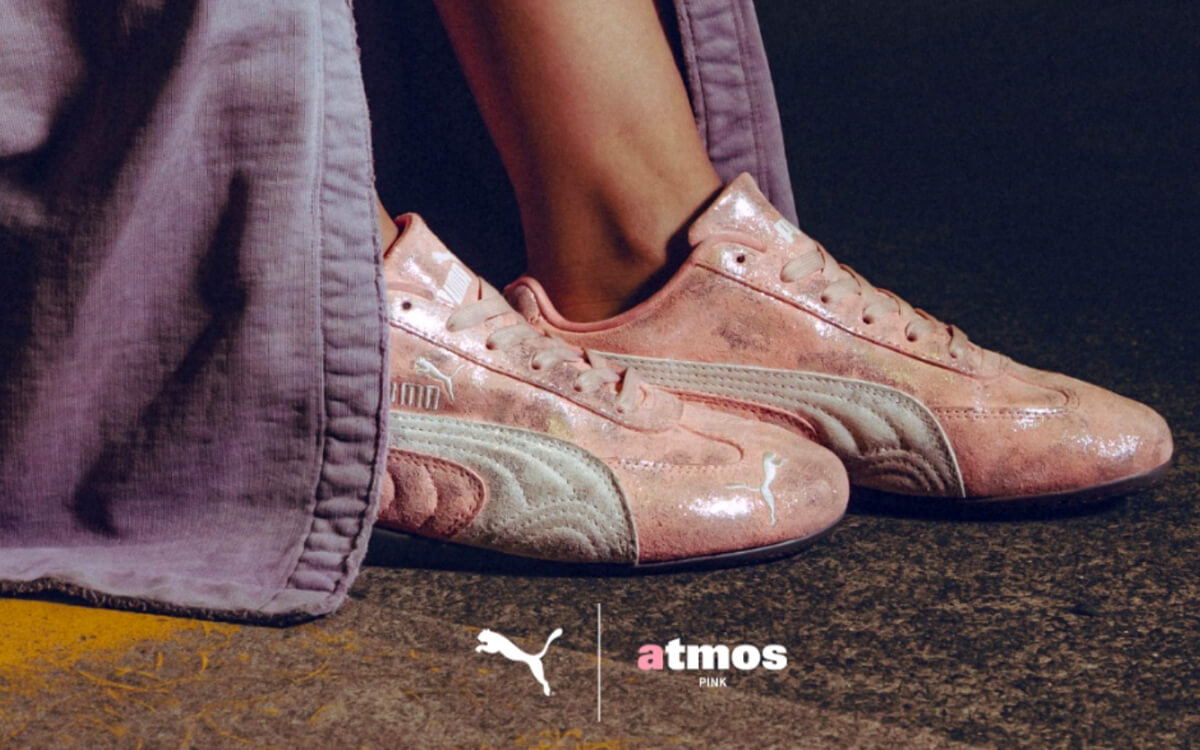 PUMA x atmos pink Speedcat “Formula Pink” Drops for atmos’ 25th ...