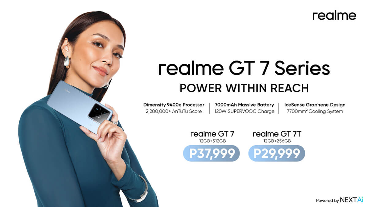 Realme Launches the GT 7 Series in the Philippines - Iconic MNL