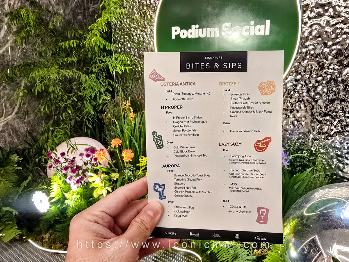 Podium Social Opens at The Podium: Ortigas’ Newest Elevated Dining ...