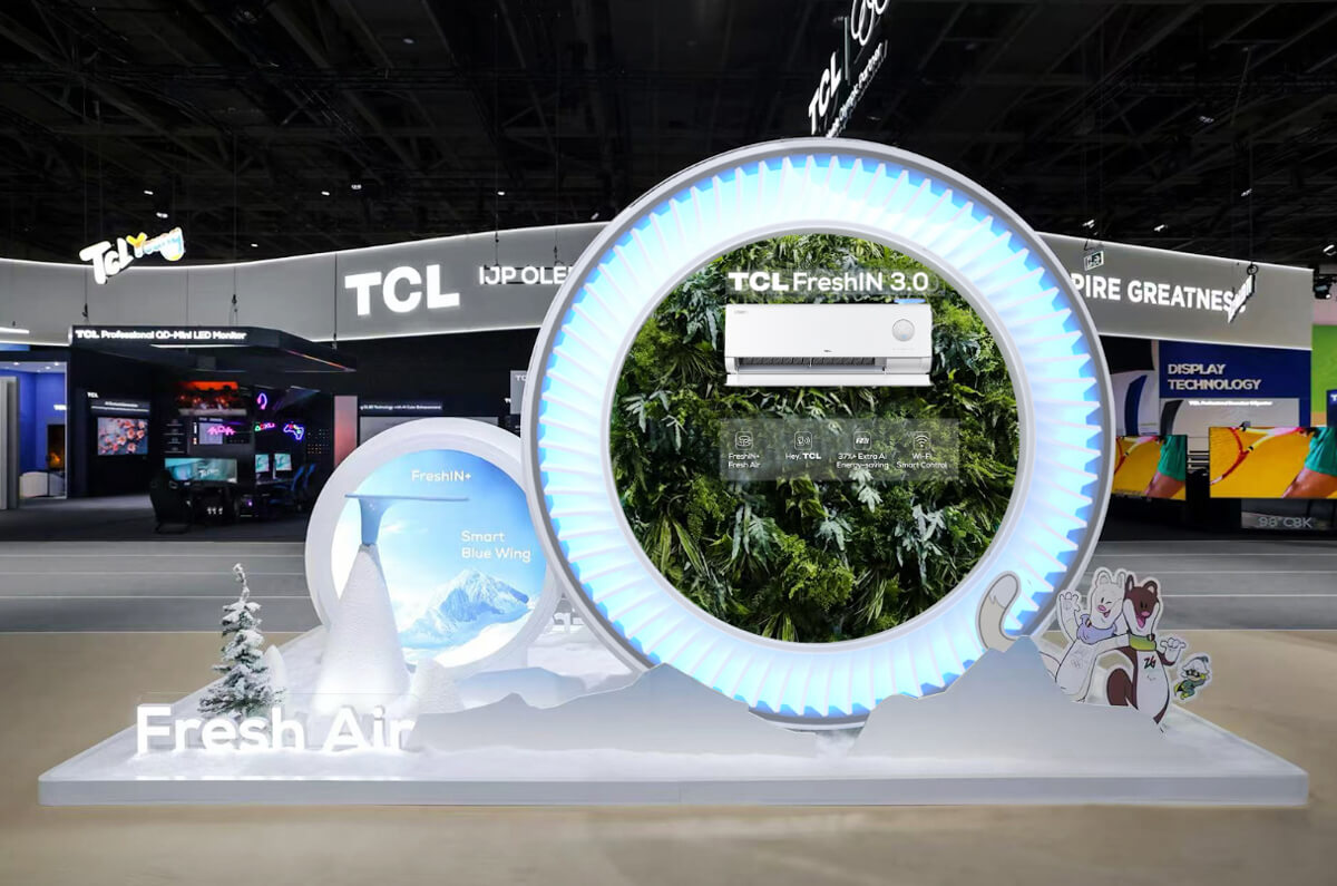TCL Air Conditioner Showcases AI-Driven Innovations