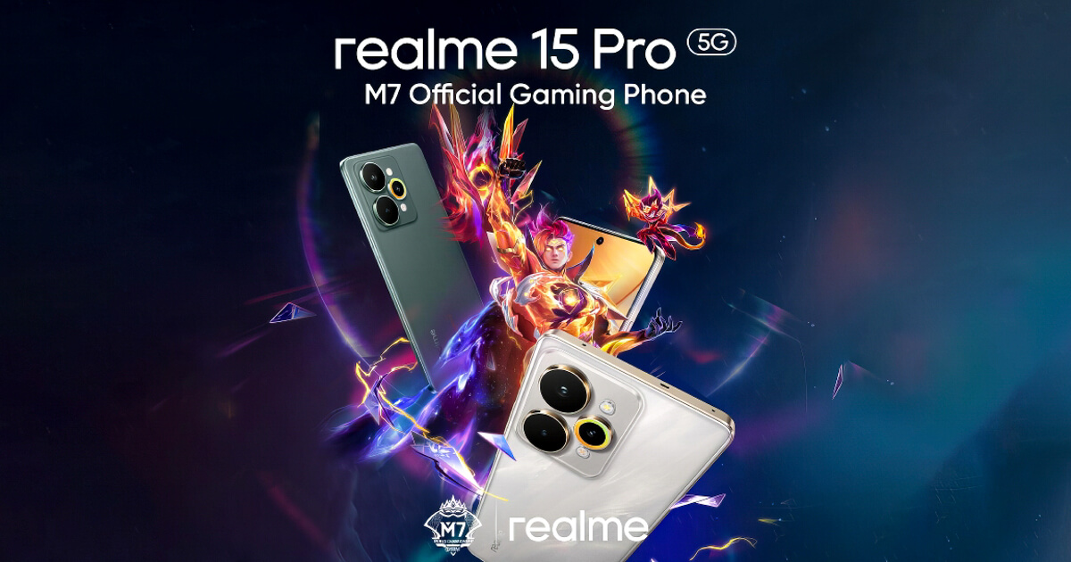realme Launches realme 15 Pro 5G as Official Gaming Phone of M7 World ...