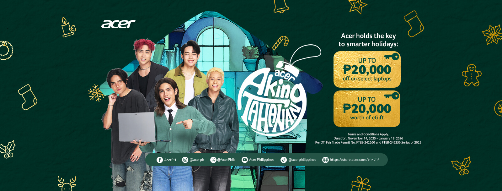 Make Your Home Holiday-Ready: Enjoy Up to ₱20K Off with Acer Aking ...