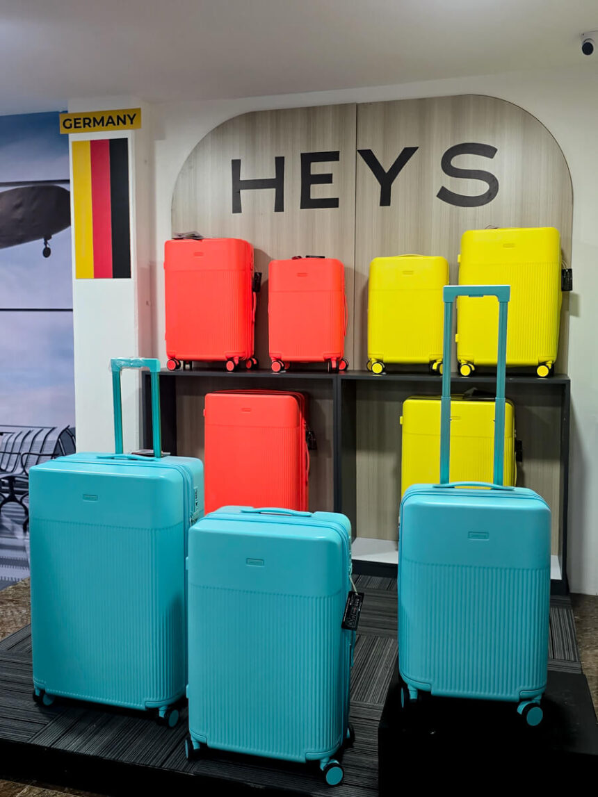 Heys launches new colorful and eco-friendly luggage