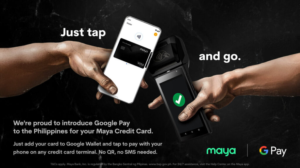 Just tap and go when you link your Maya Credit Card to Google Pay ...