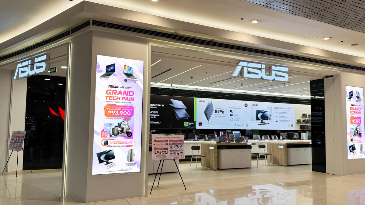 ASUS Launches Largest Flagship Store at SM North EDSA - Iconic MNL
