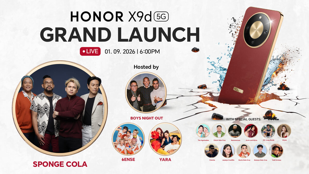 HONOR Philippines Unveils Star-Studded Lineup for HONOR X9d 5G Grand ...