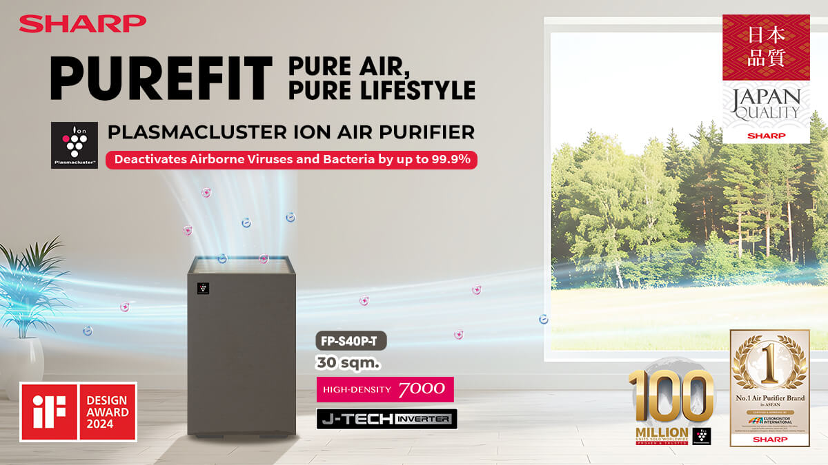 Sharp Philippines Strengthens Indoor Air Quality with the Purefit Air ...