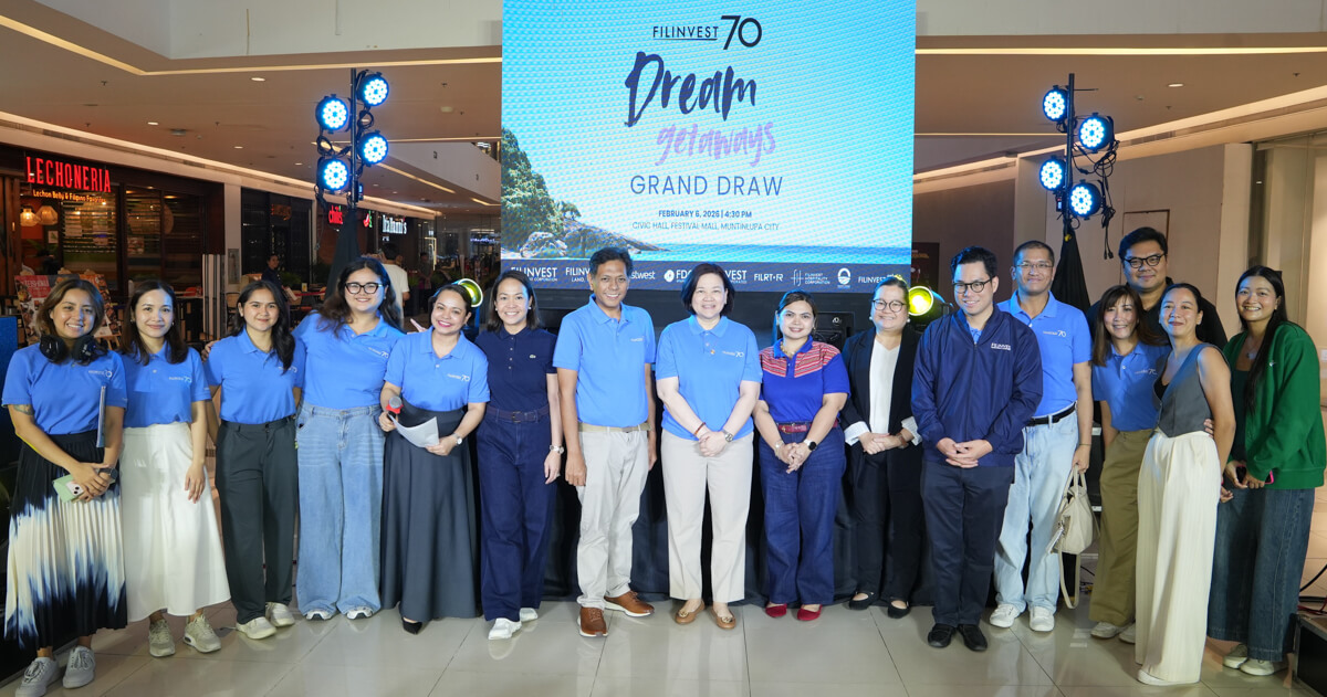 Filinvest Group Concludes 70th Anniversary with Dream Getaways Promo ...