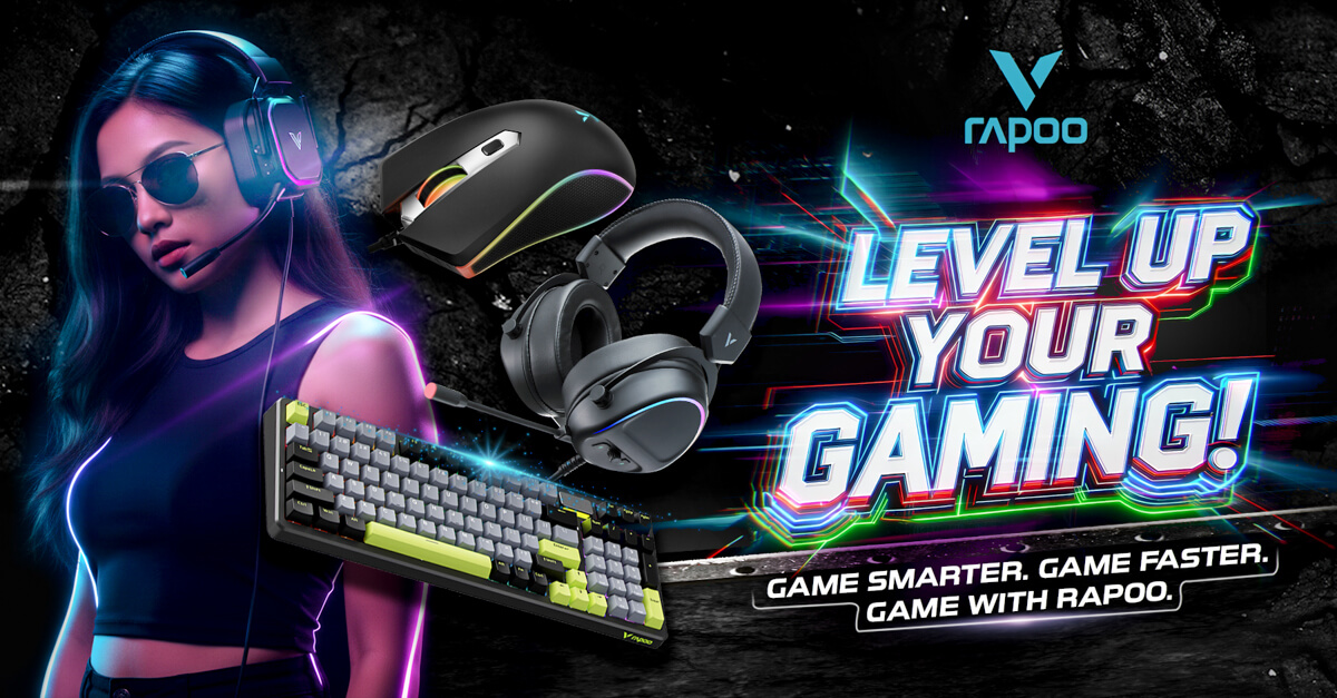 Rapoo Launches New Gaming Peripherals in the Philippines - Iconic MNL